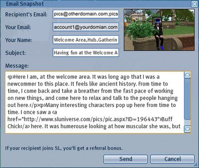 Snapshot API - Second Life Wiki